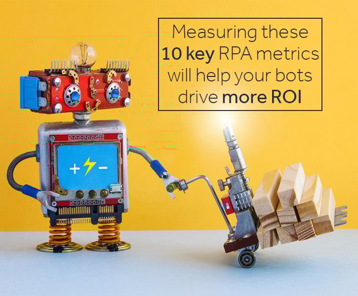 INFOGRAPHIC: 10 Metrics You Should be Tracking to Drive RPA Success